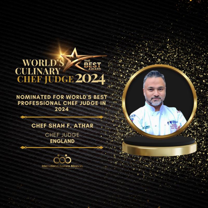 Meet Our Expert Culinary Judges - International Business Association