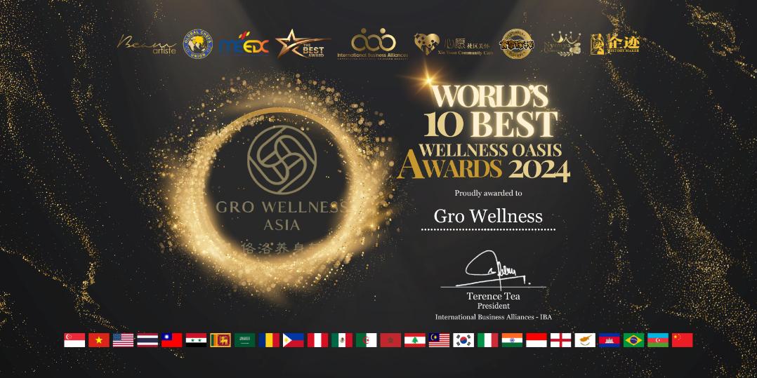 WORLD'S 10 BEST WELLNESS OASIS 2024 - International Business Association